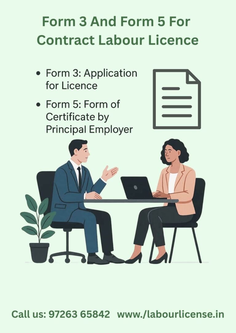 Complete Guide to Form 3 & Form 5 for Contract Labour License