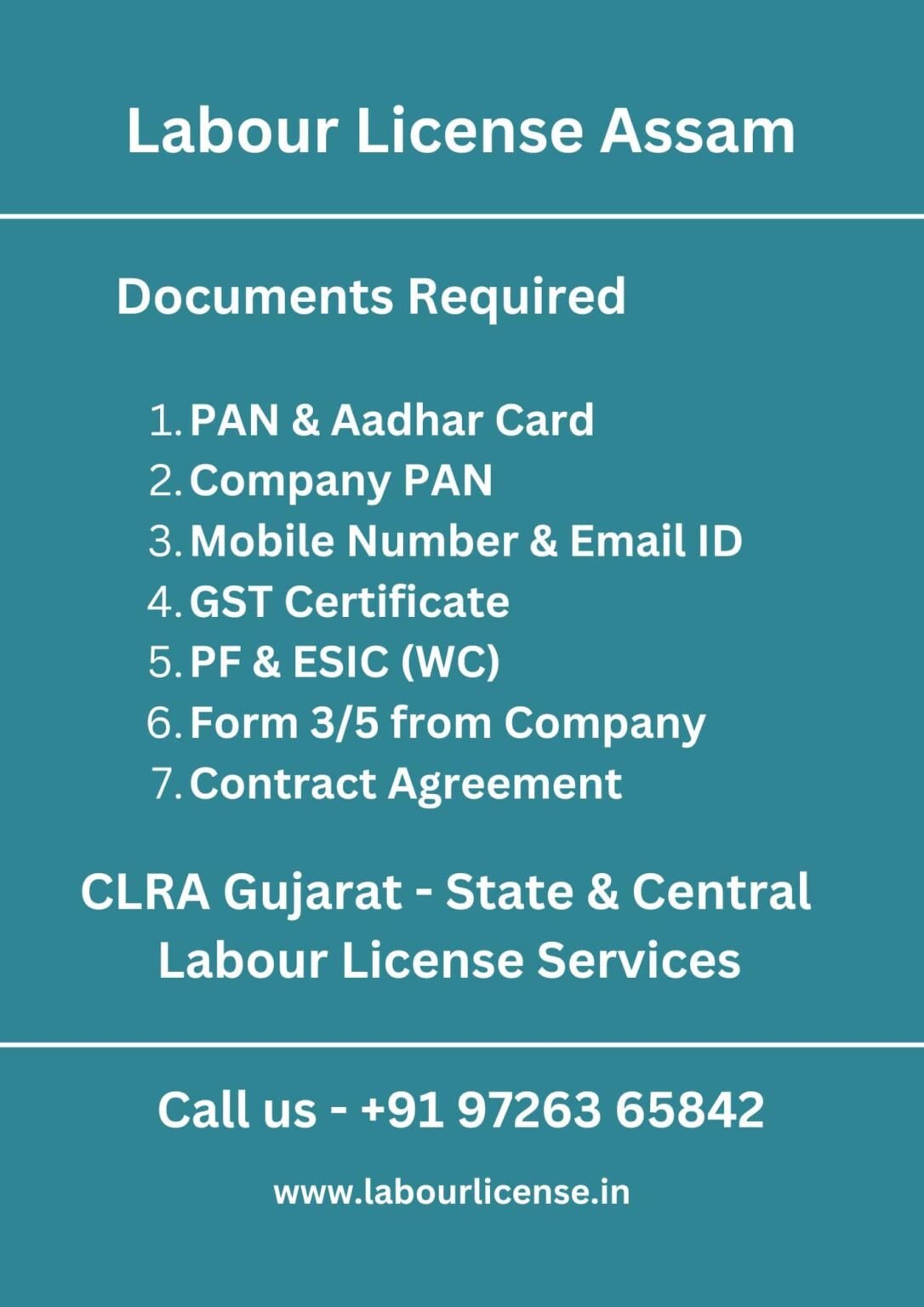 Labour License in Assam - Labour License Consultant in Assam