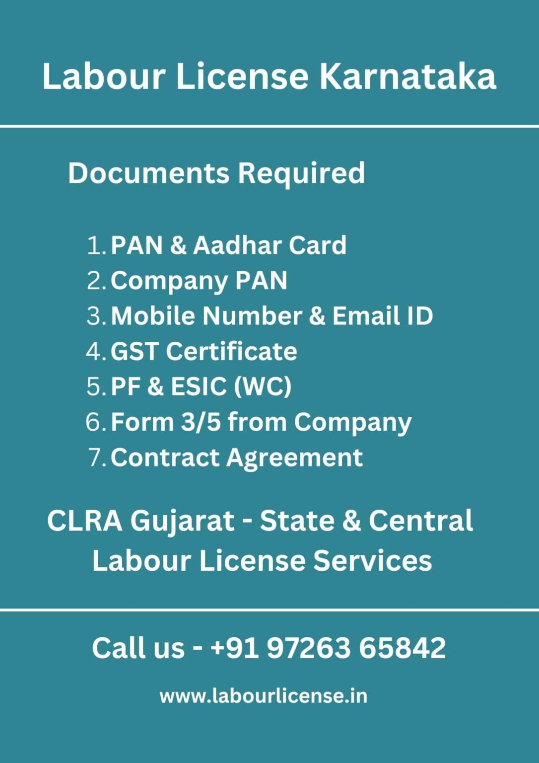 Labour License in Karnataka - Labour License Consultant