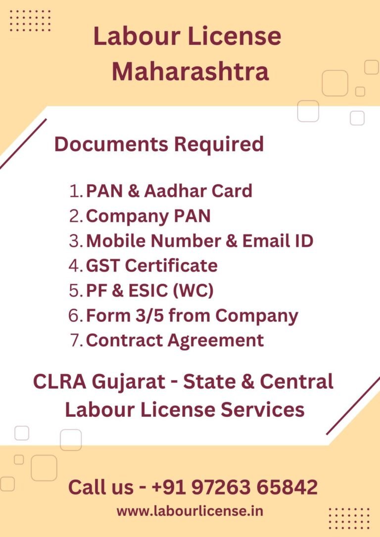 Labour License in Maharashtra - Labour License Consultant