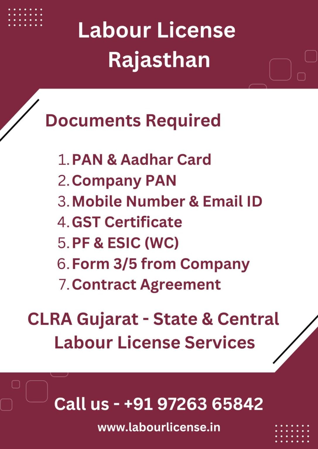 Labour License in Rajasthan - Labour License Consultant